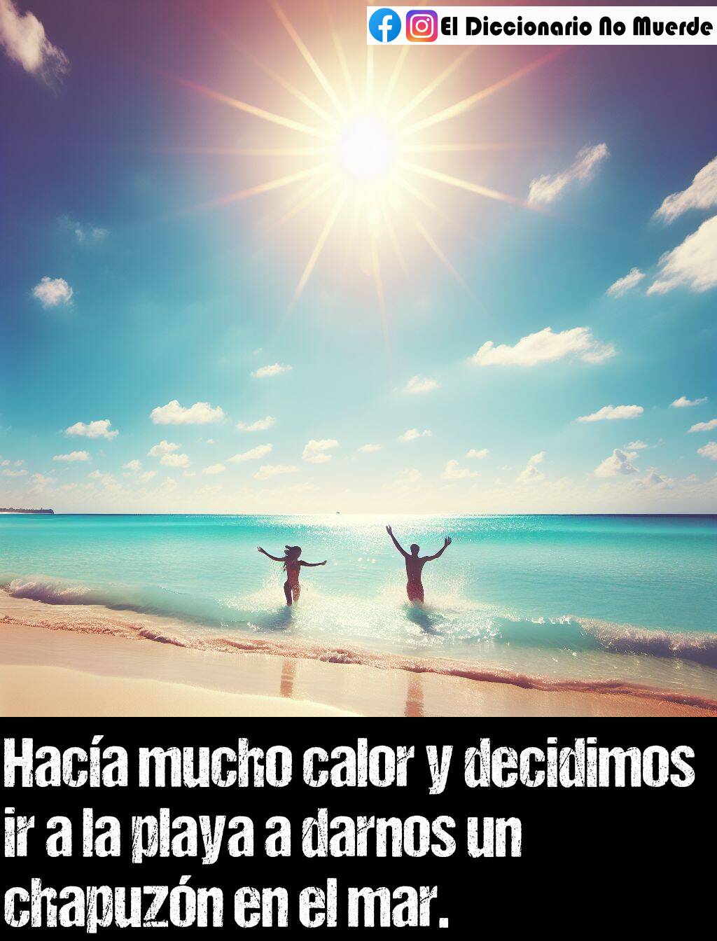 Significado de «chapuzón»