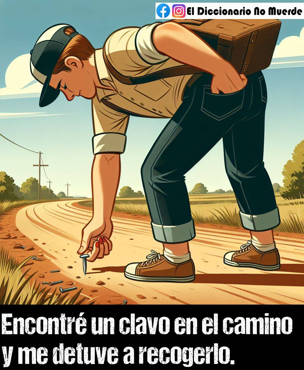 40 oraciones con «clavo»