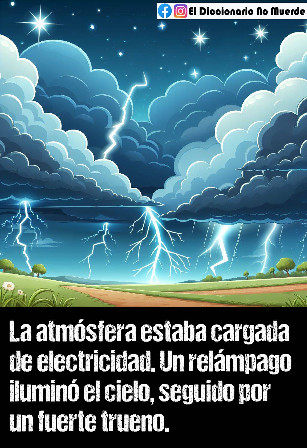 Significado de «relámpago»
