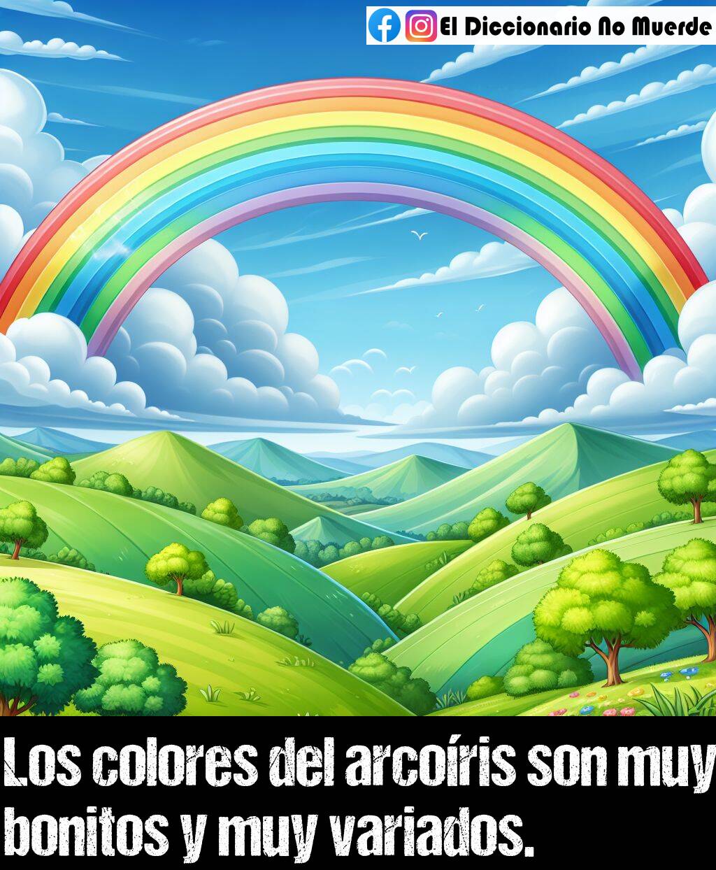 28 oraciones con «arco iris»