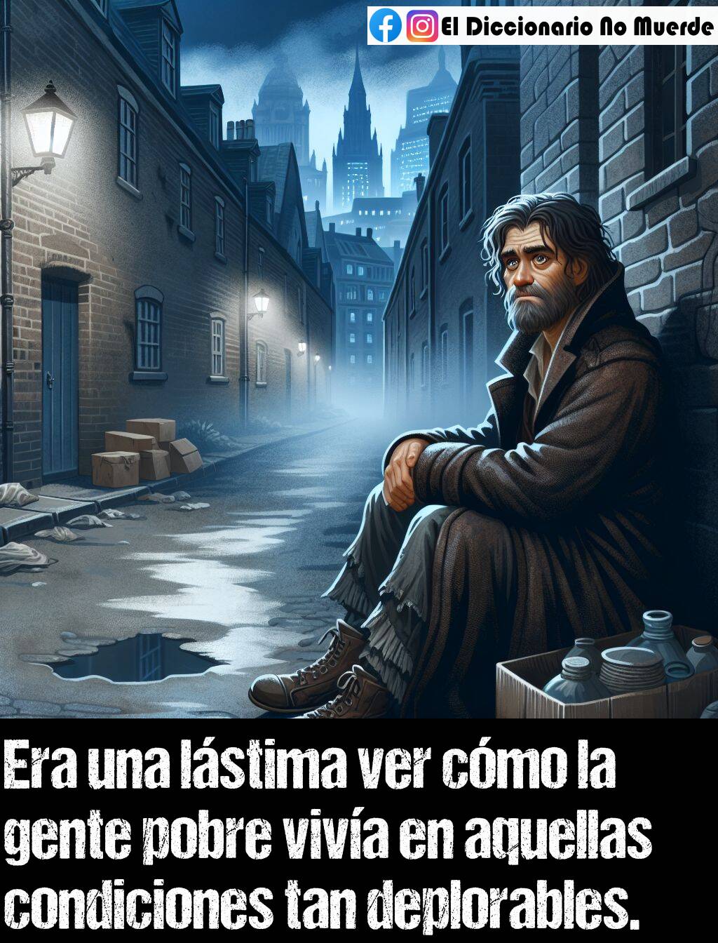 Significado de «lástima»