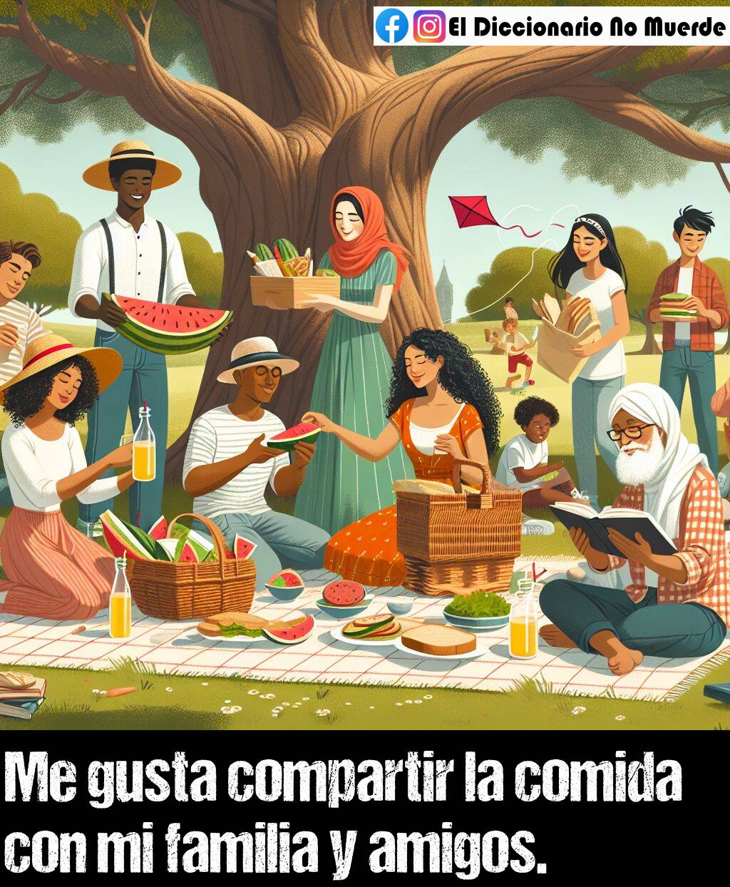 Significado de «compartir»