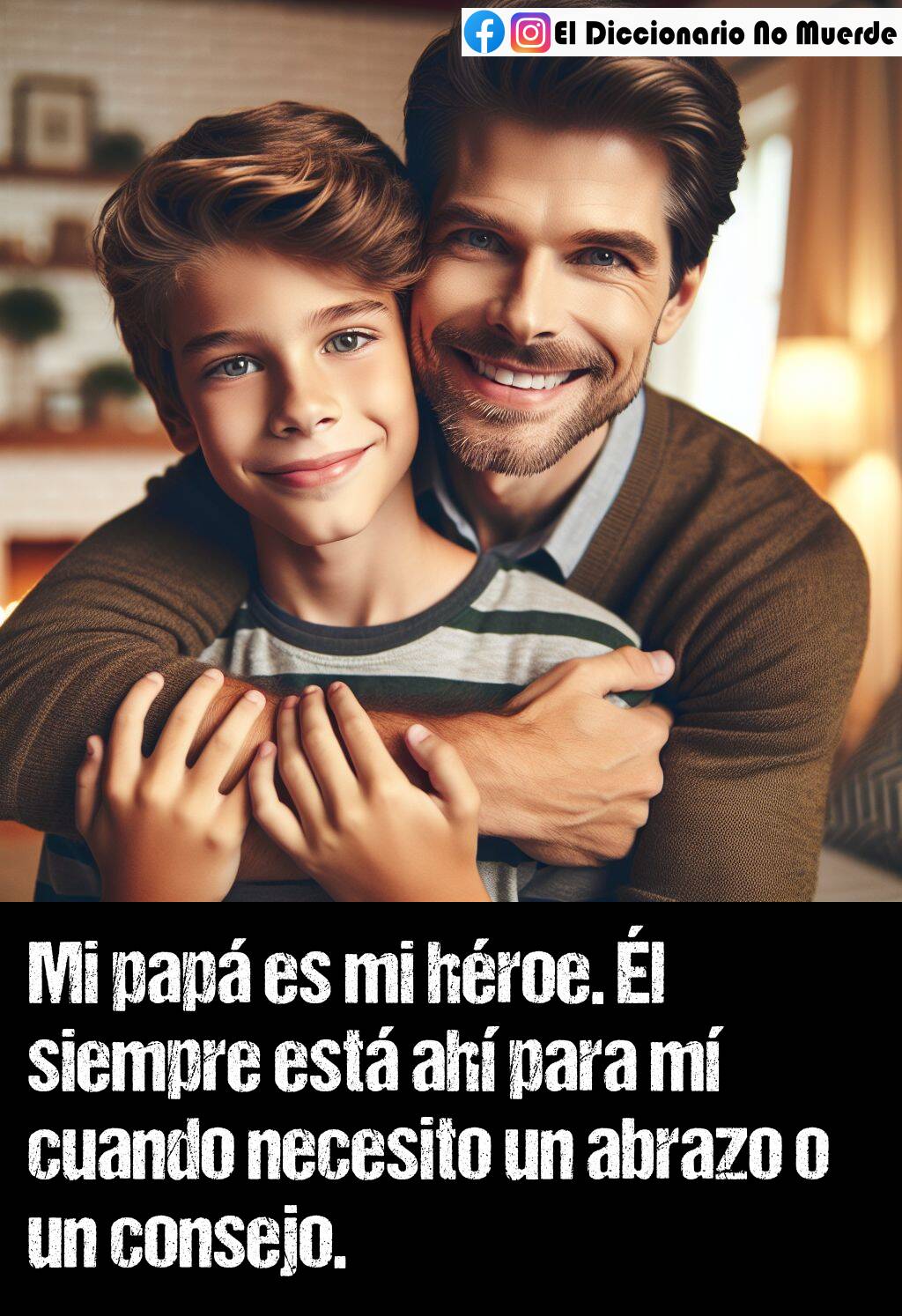 80 oraciones con «papá»