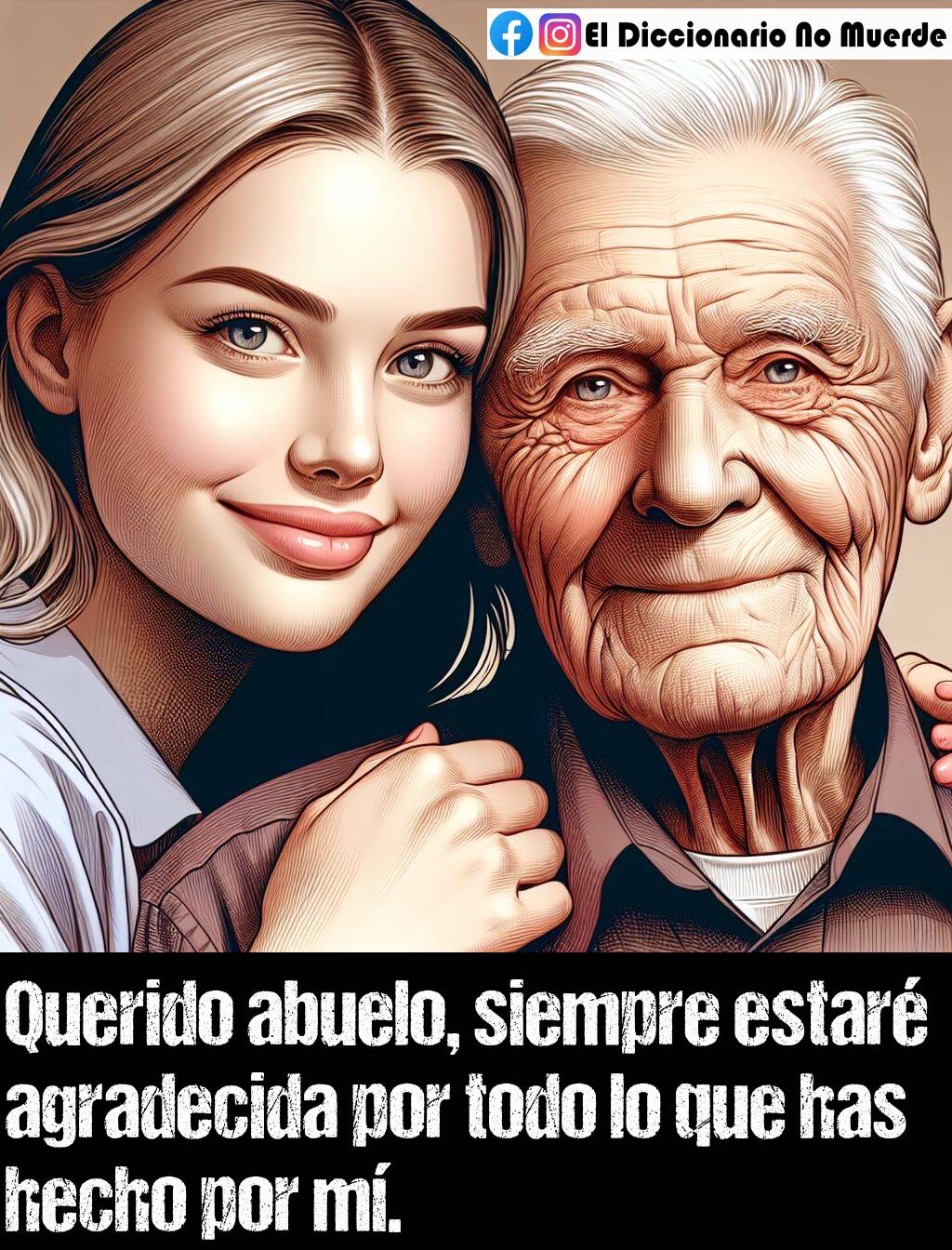 Significado de «agradecido (agradecida)»