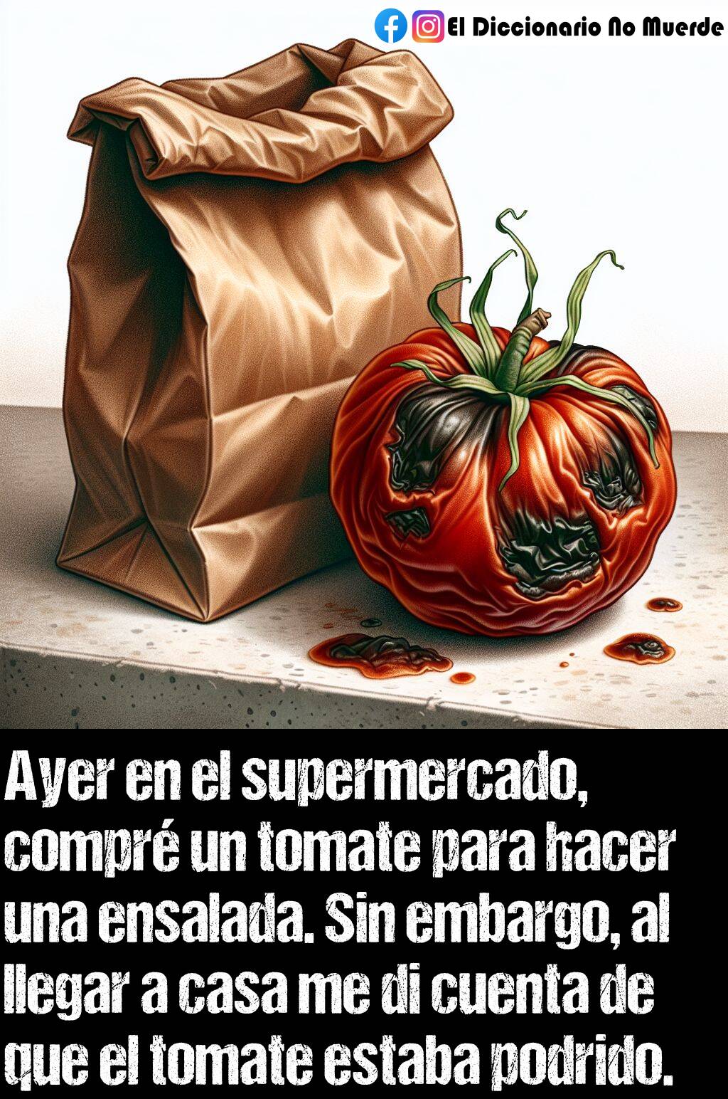 Significado de «podrido (podrida)»