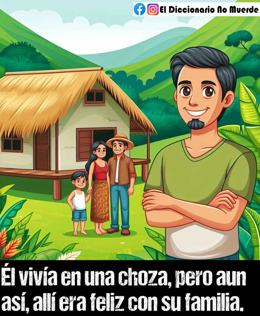 Significado de «choza»