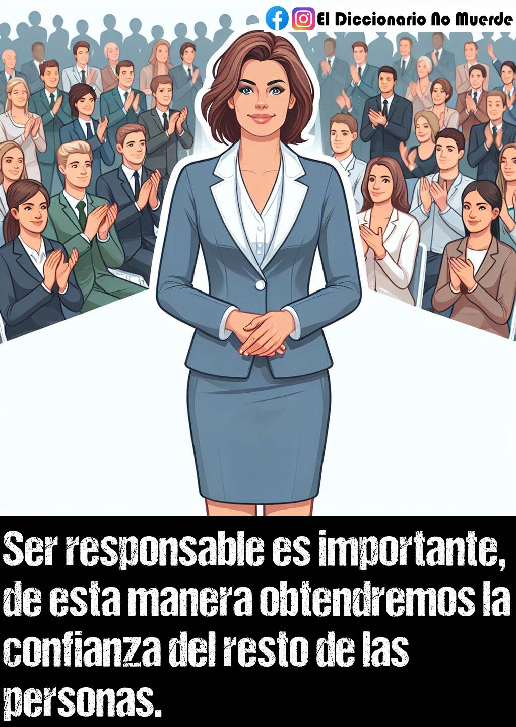 36 oraciones con «responsable»