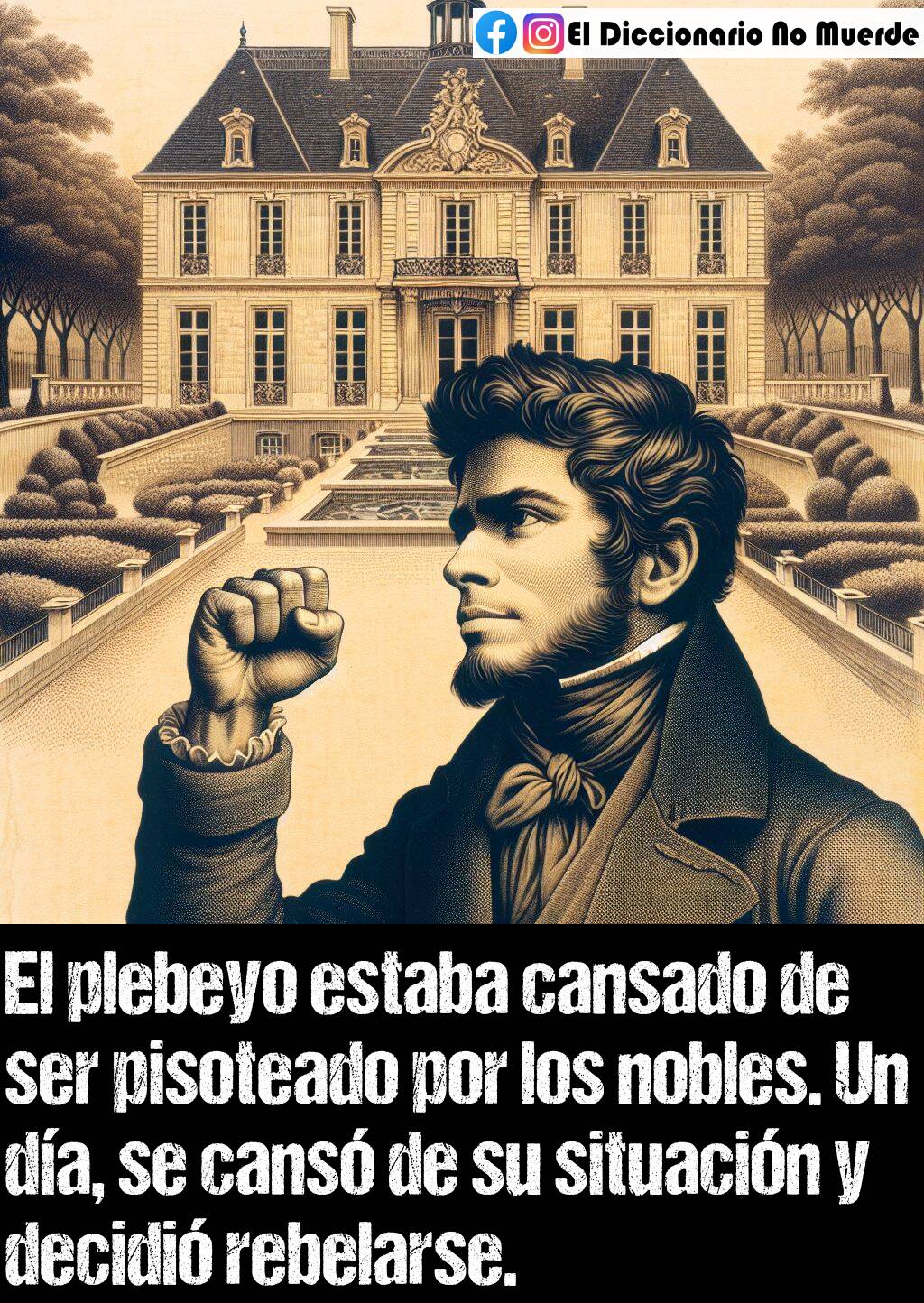 Significado de «rebelarse»