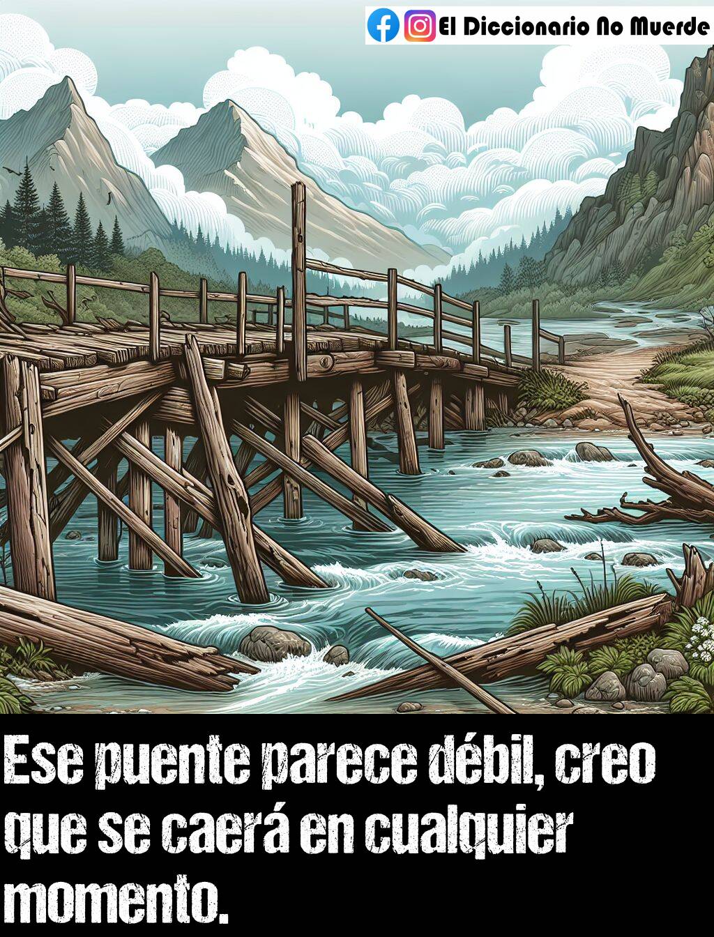 Significado de «débil»