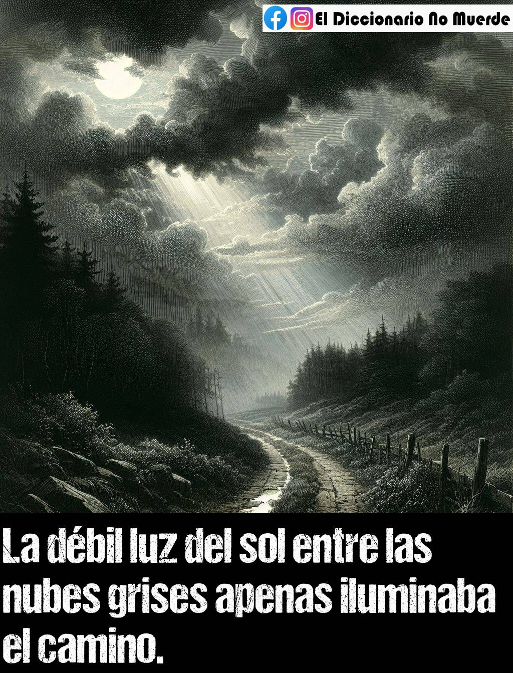 Significado de «débil»