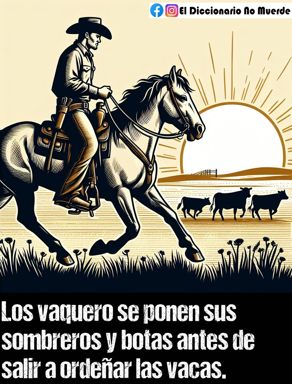 Significado de «vaquero (vaquera)»