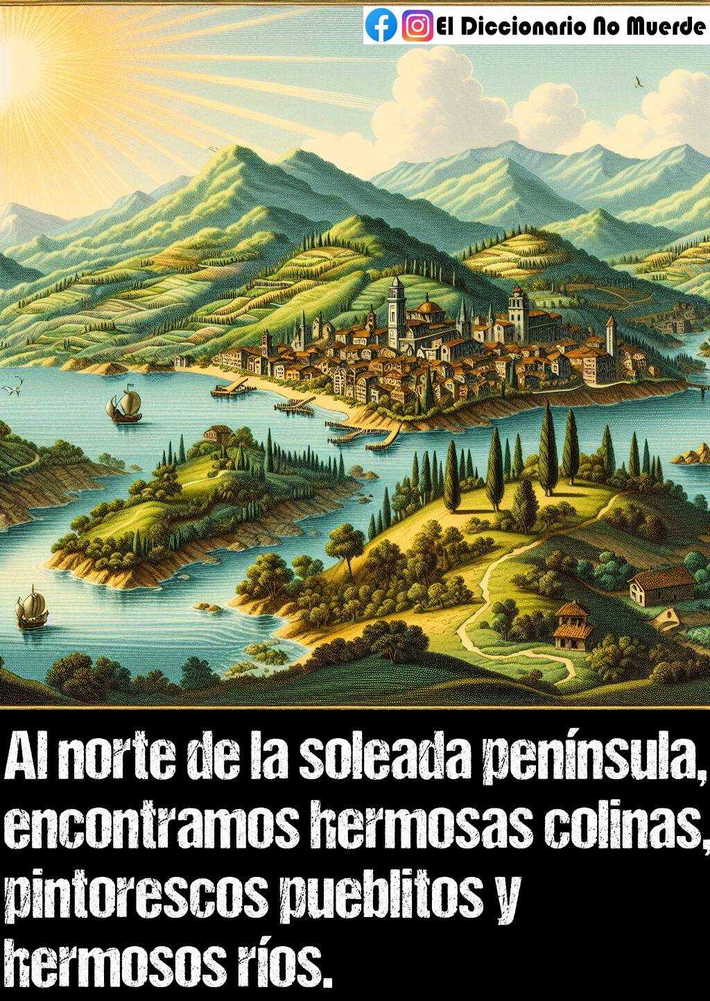 Significado de «península»