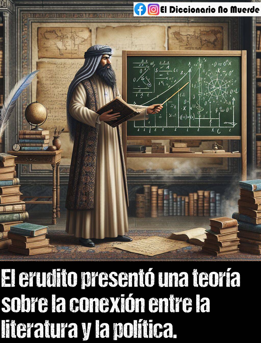 Significado de «erudito (erudita)»