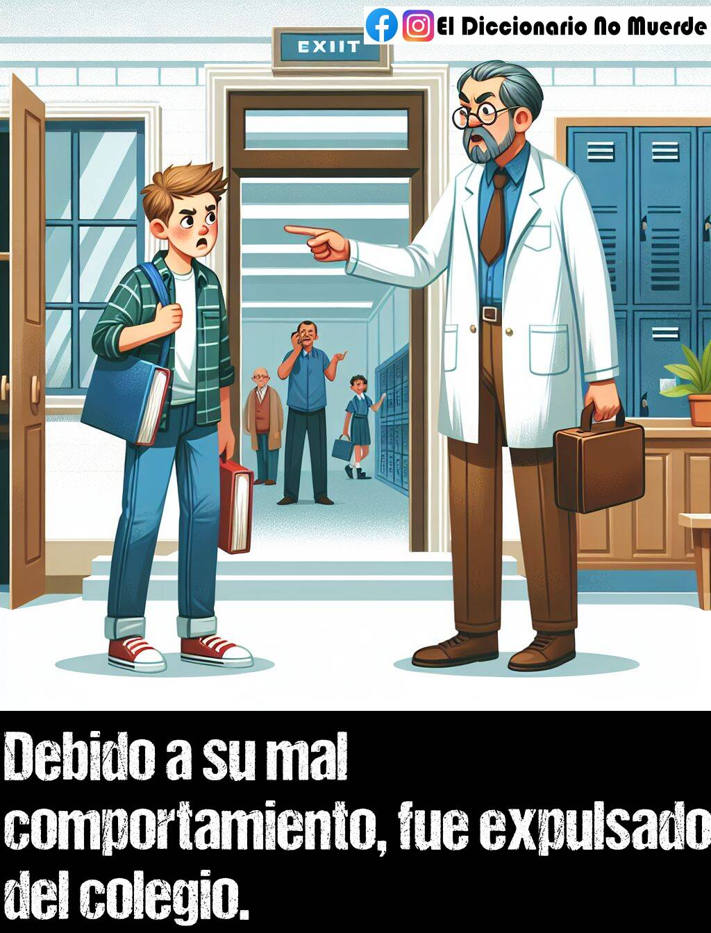 Significado de «expulsar»