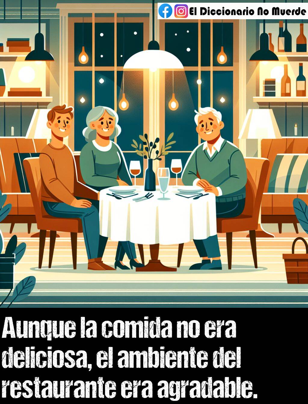 Significado de «agradable»