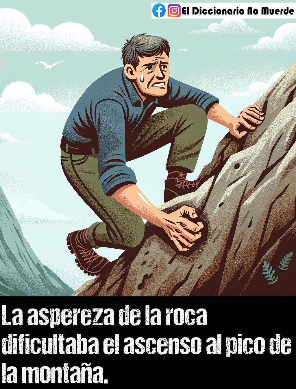 Significado de «aspereza»