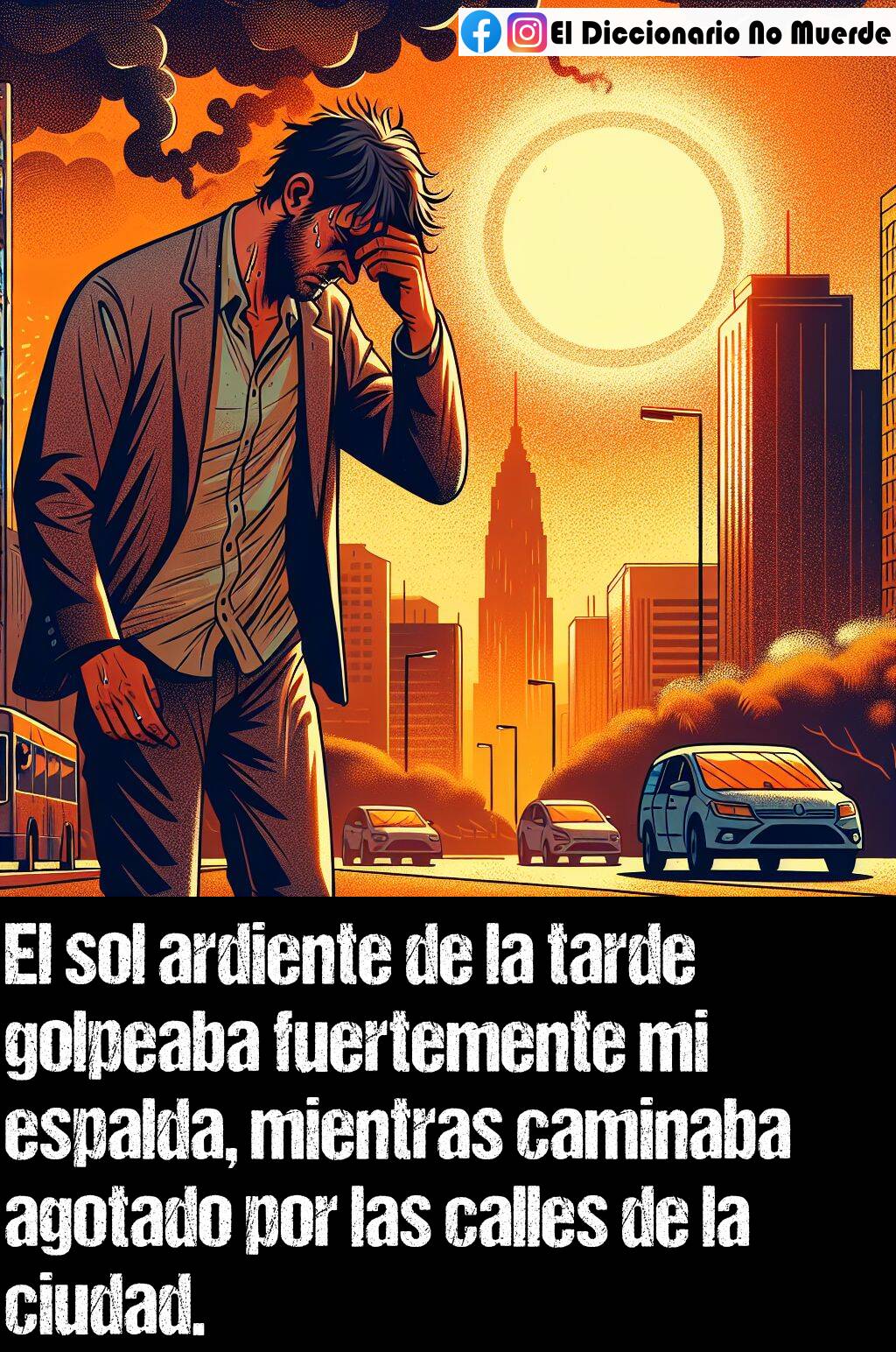 Significado de «ardiente»