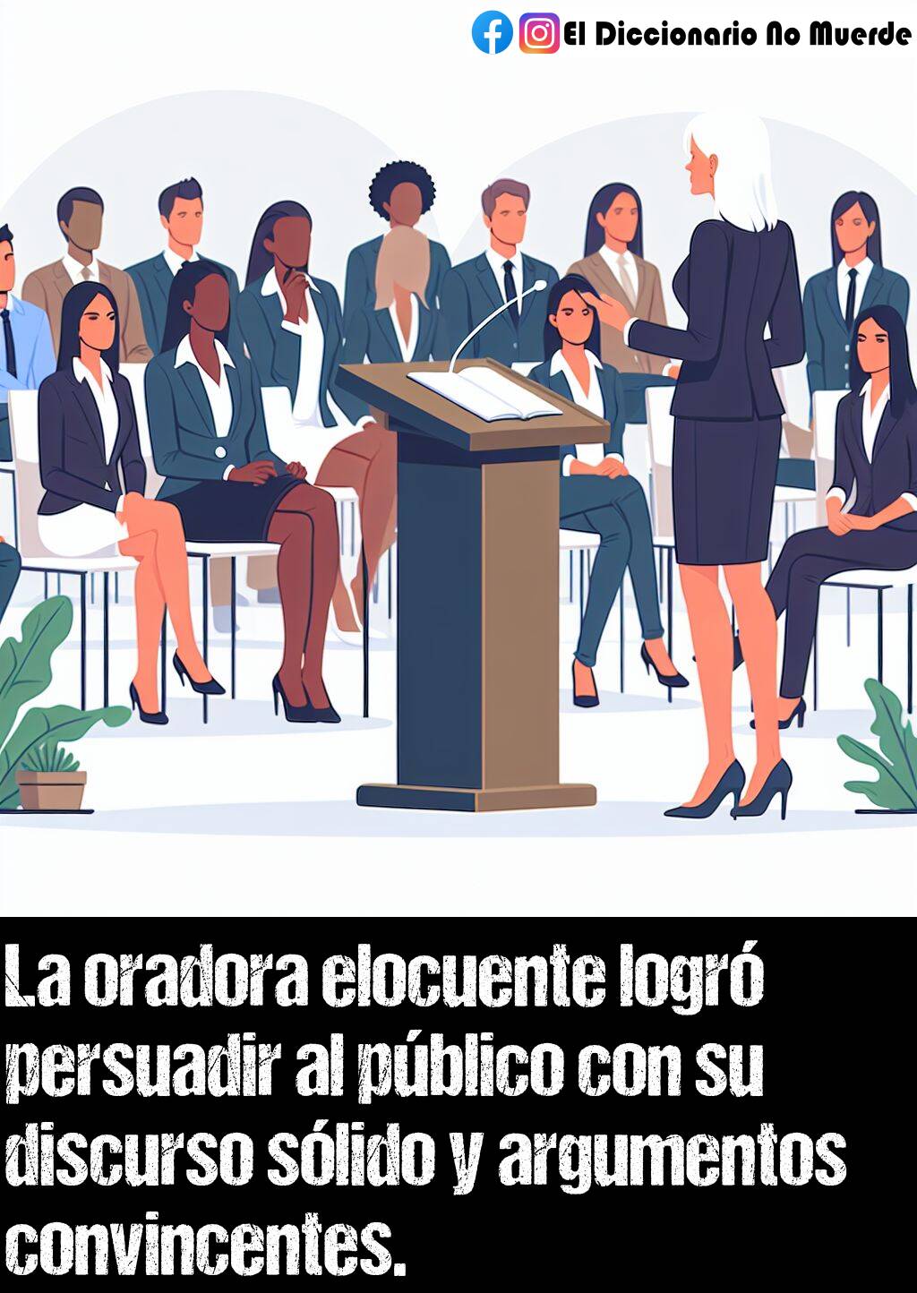 Significado de «elocuente» Significado de «elocuente»