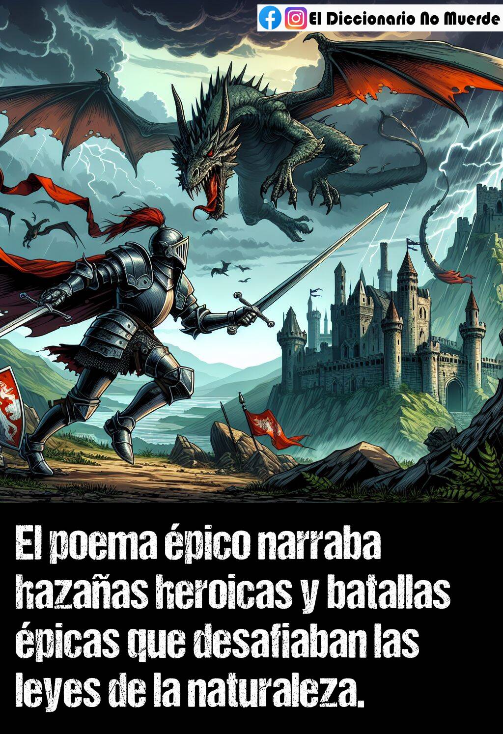 Significado de «épico (épica)»