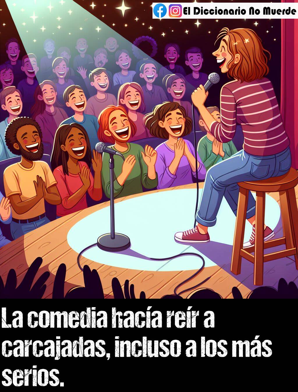 Significado de «reír»