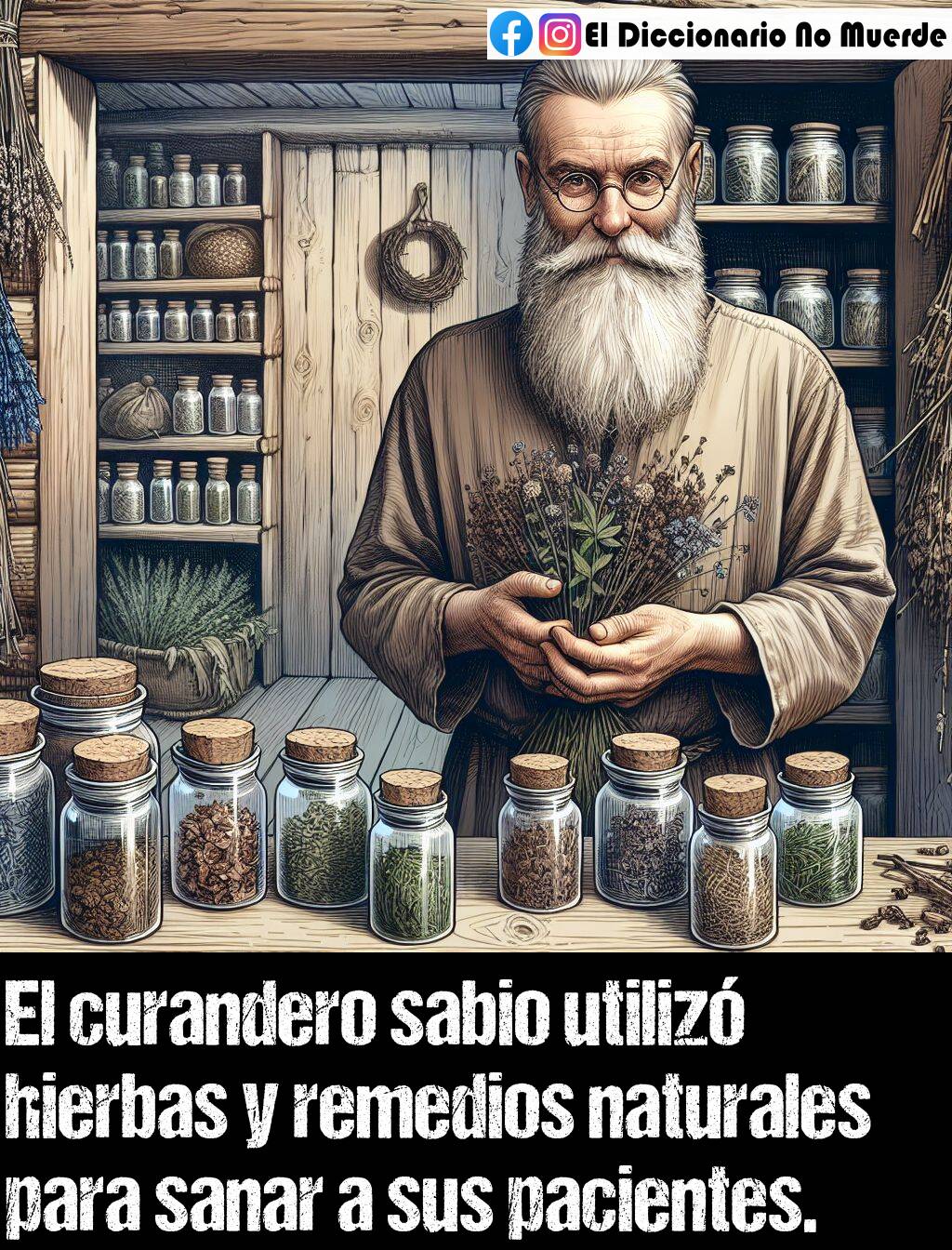 17 oraciones con «curandero»
