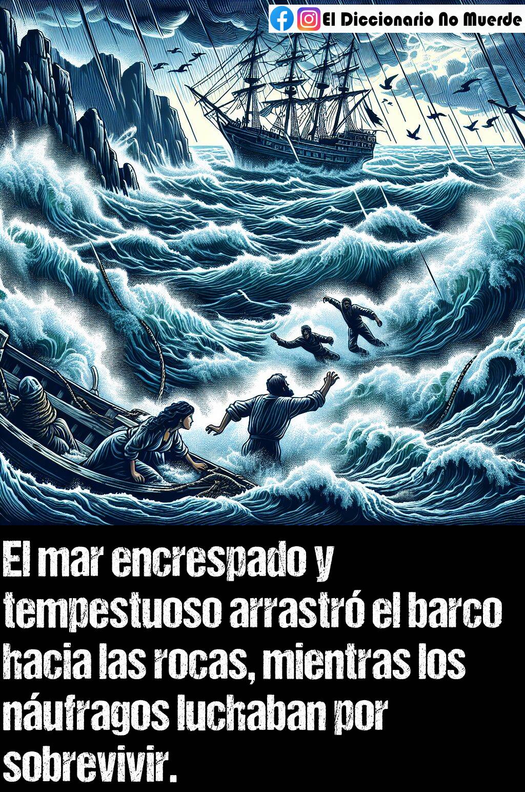 Significado de «arrastrar»