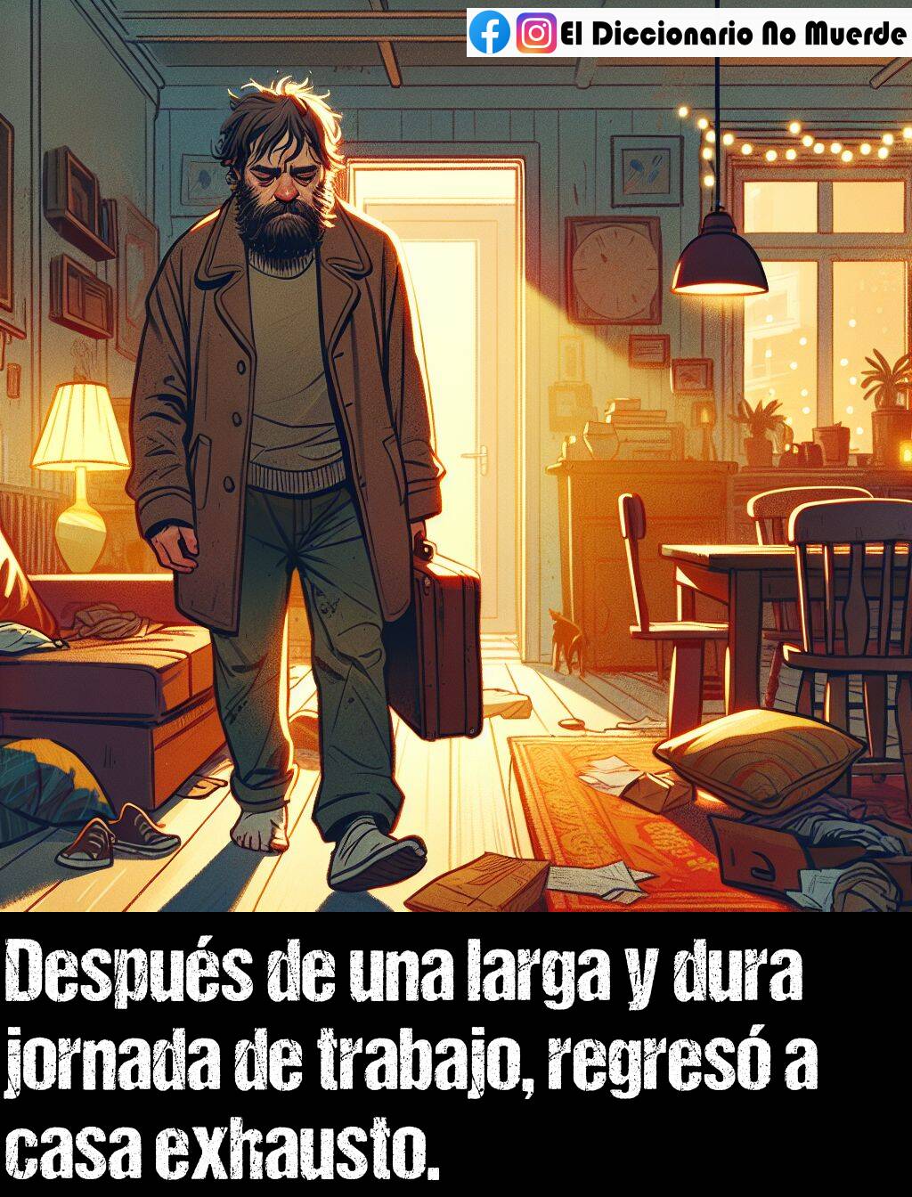 Significado de «exhausto (exhausta)»