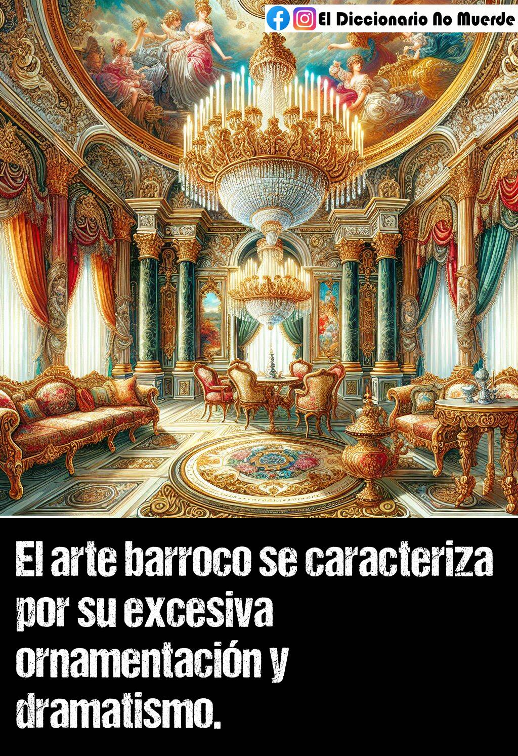 Significado de «barroco (barroca)»