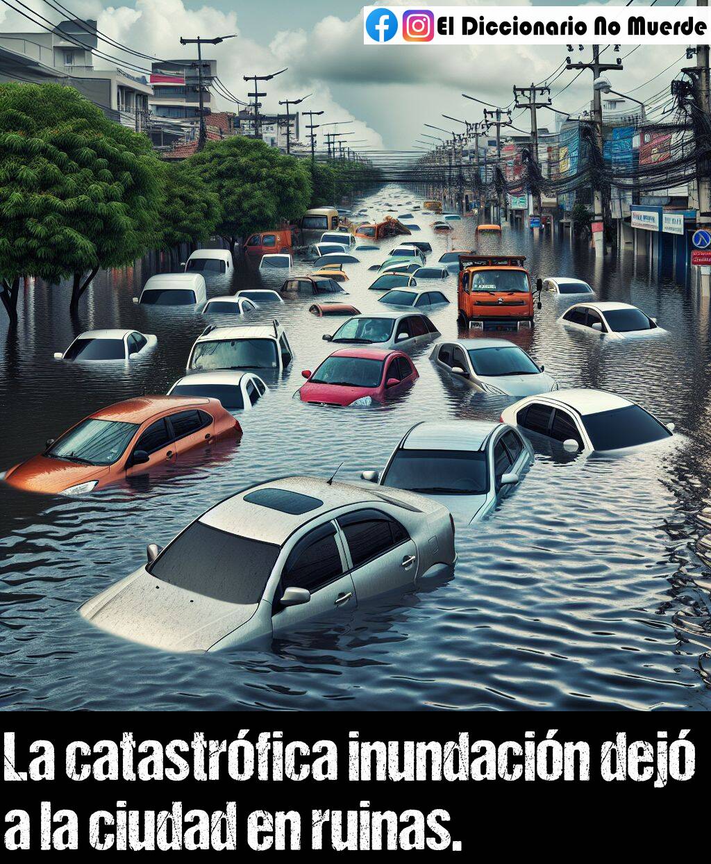 Significado de «inundación»