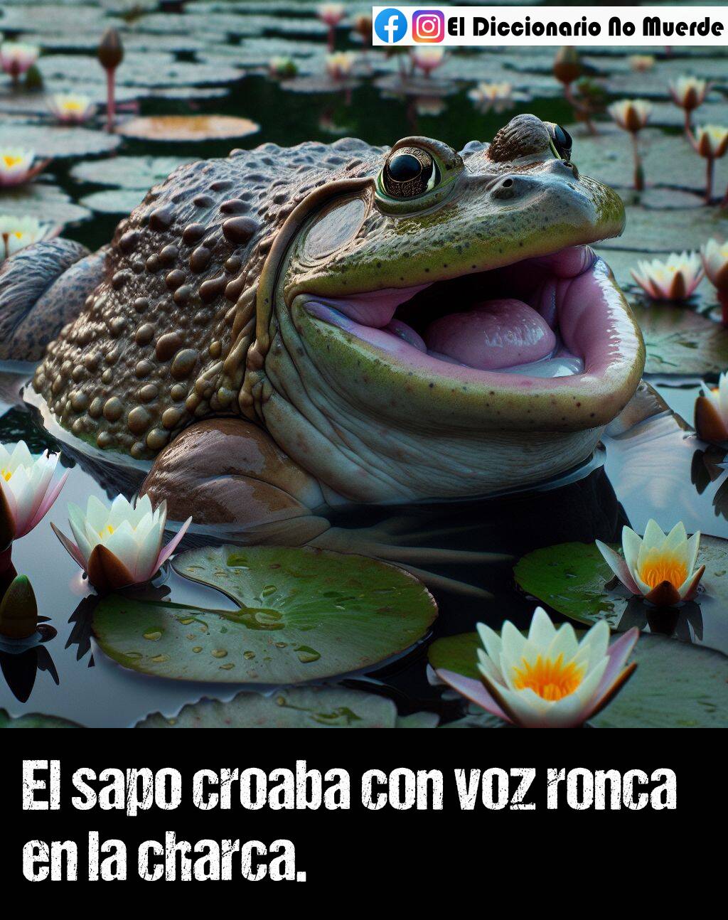 Significado de «croar»