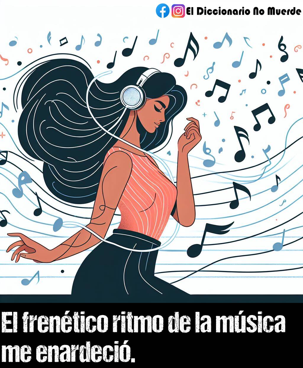 Significado de «frenético (frenética)»