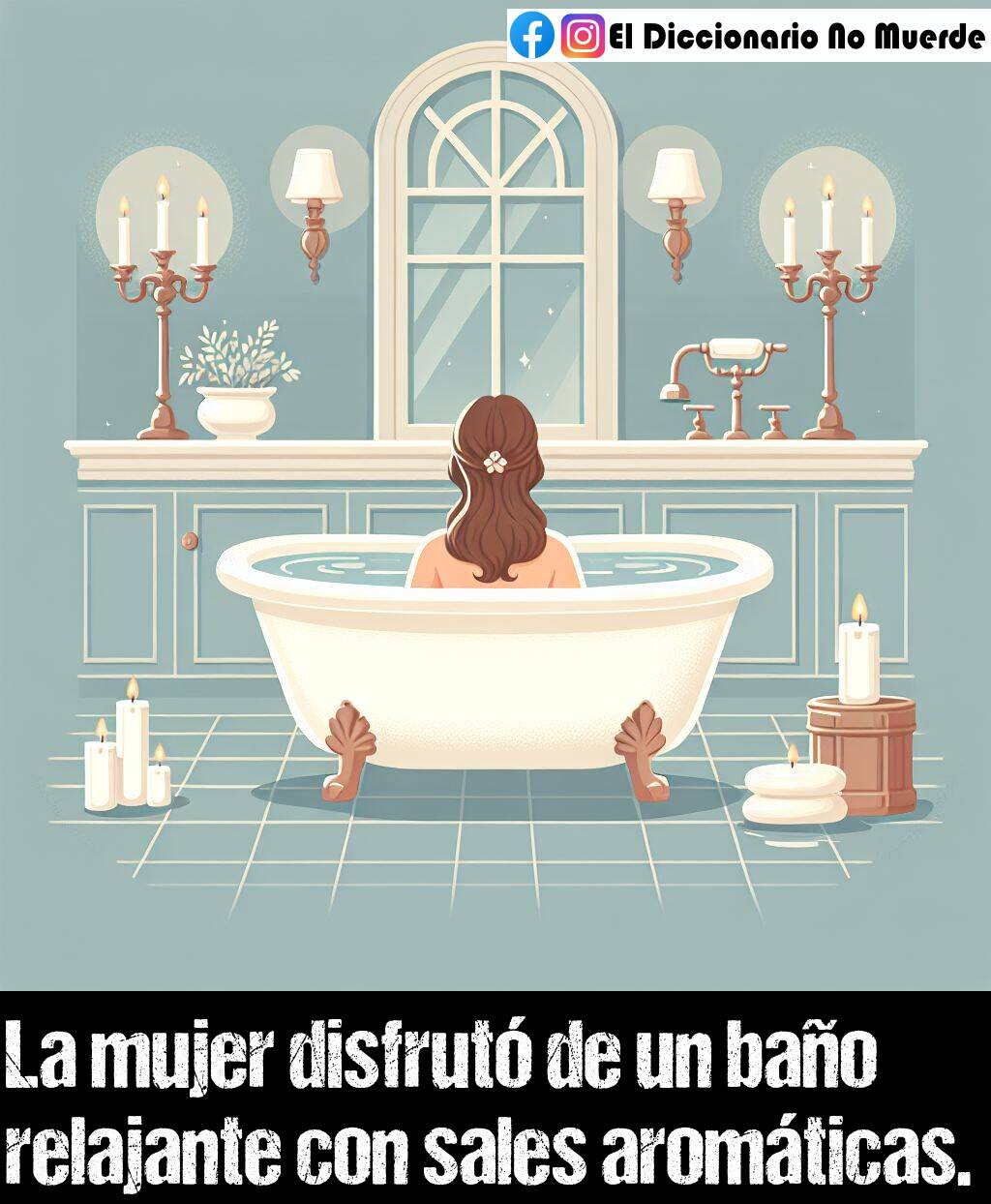 25 oraciones con «baño»