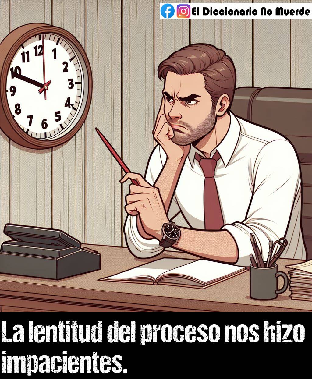 Significado de «impaciente»