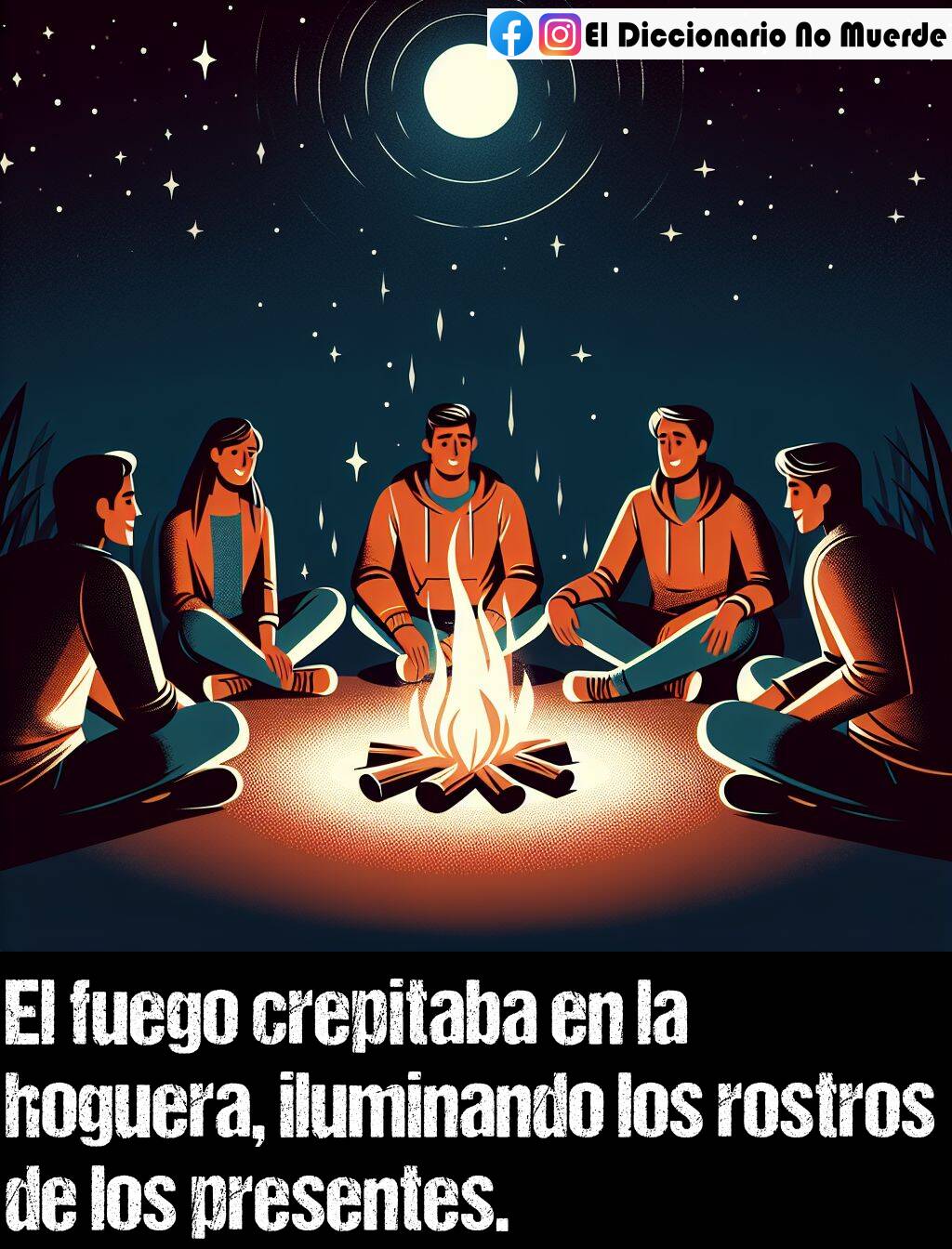 Significado de «hoguera»