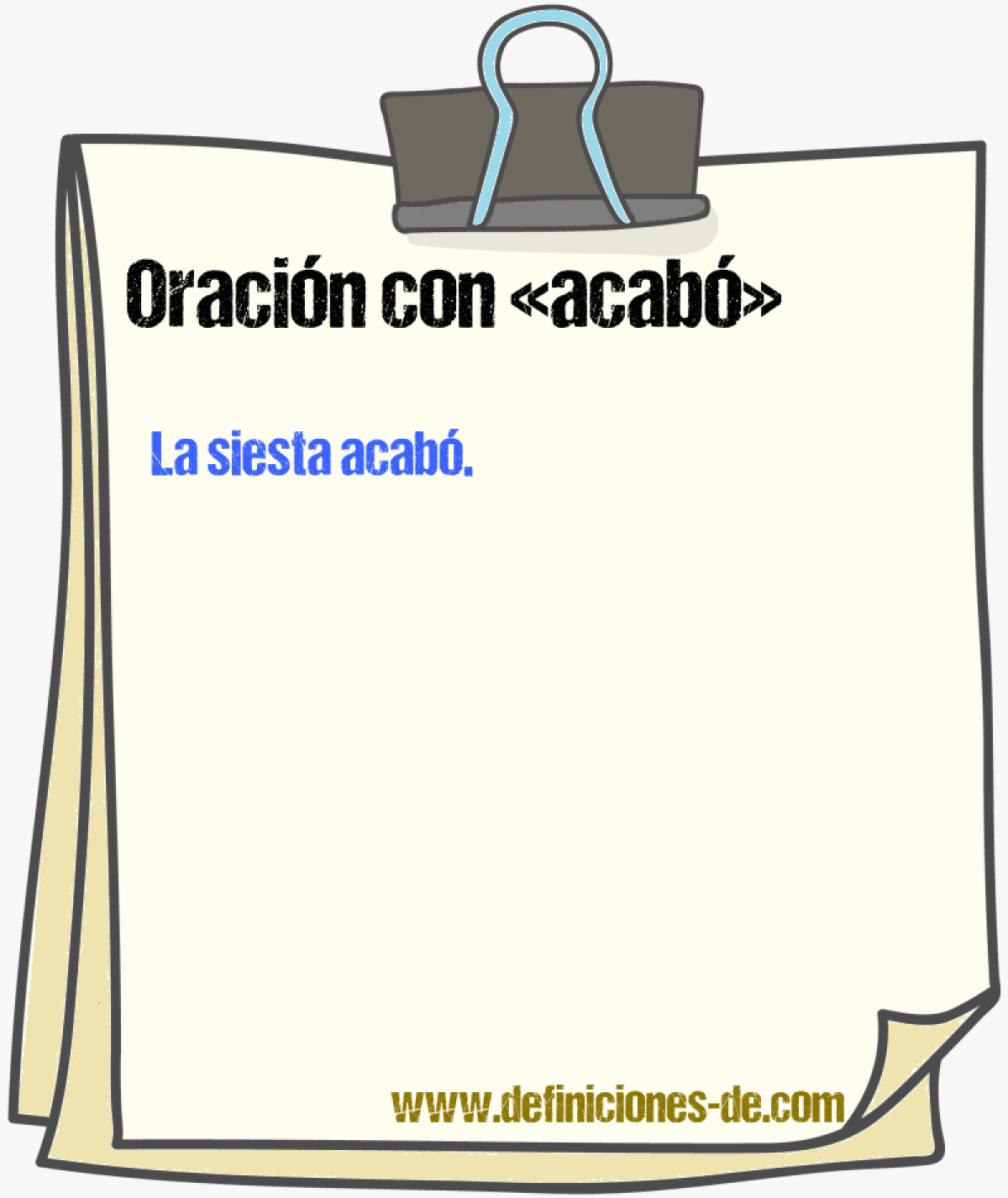 61 oraciones con «acabó»