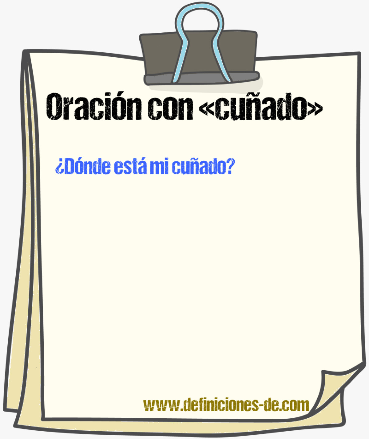 67 oraciones con «cuñado»