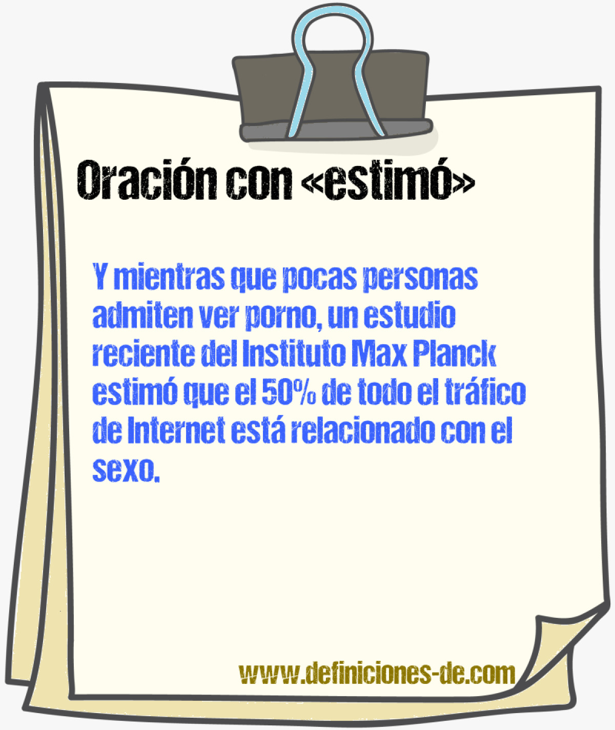 6 oraciones con «estimó»