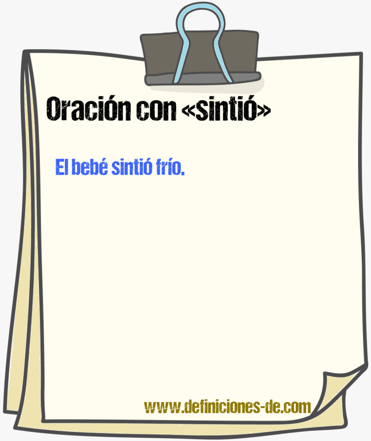 18 oraciones con «sintió»